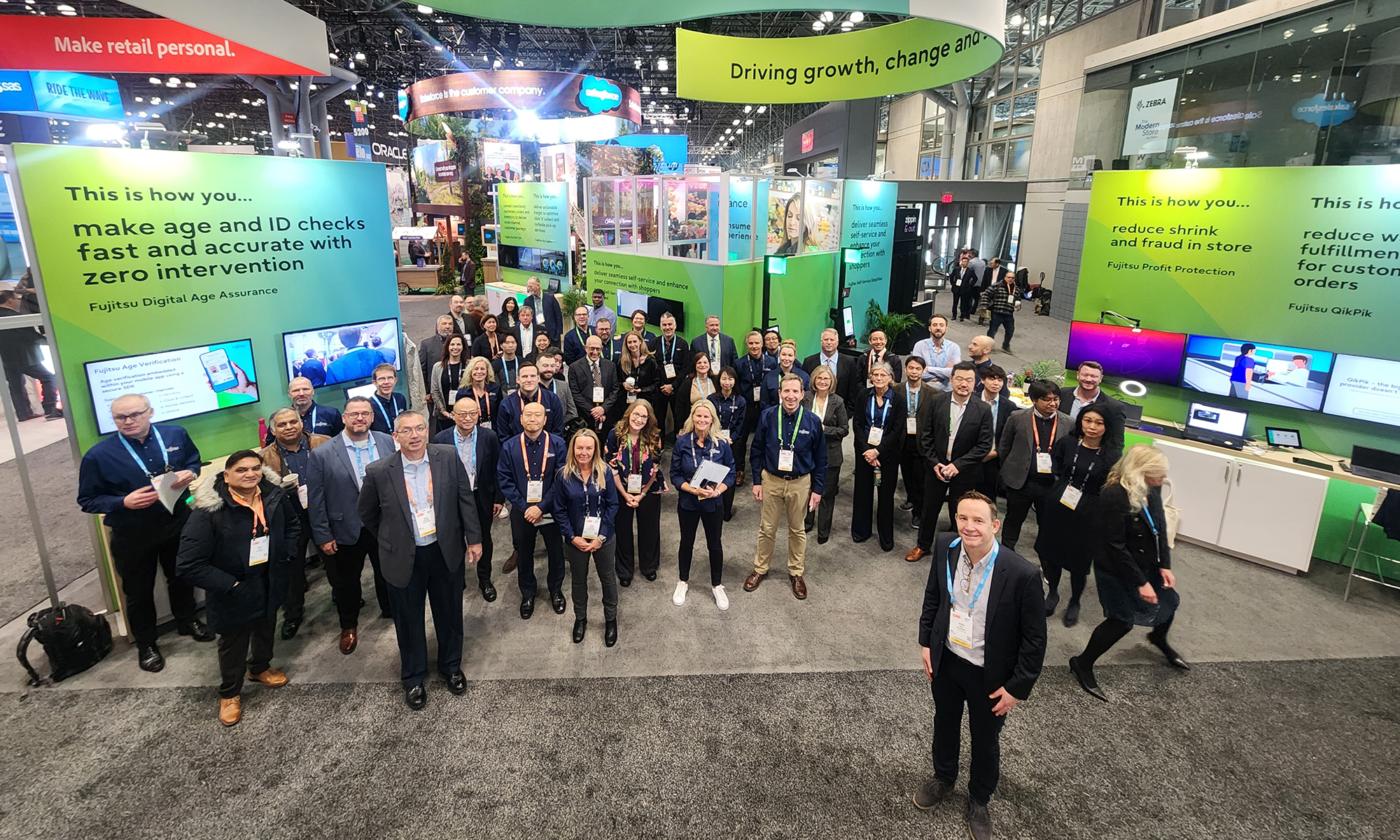 NRF Retail's Big Show - Fujitsu Frontech North America