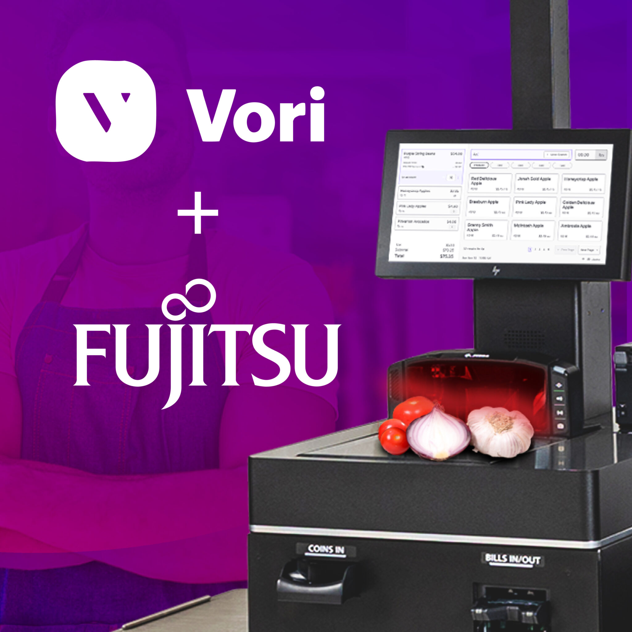 Vori Partners with Fujitsu to Deliver Self-Checkout to Grocers