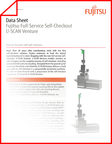 U-SCAN Venture - Fujitsu Frontech North America