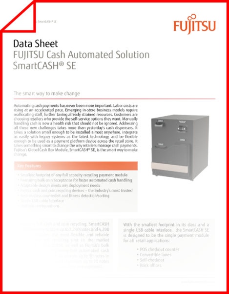 Fujitsu SmartCASH SE - Fujitsu Frontech North America